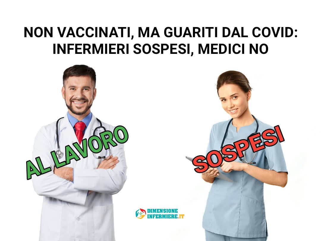 Non vaccinati, ma guariti dal Covid: infermieri sospesi, medici no ...