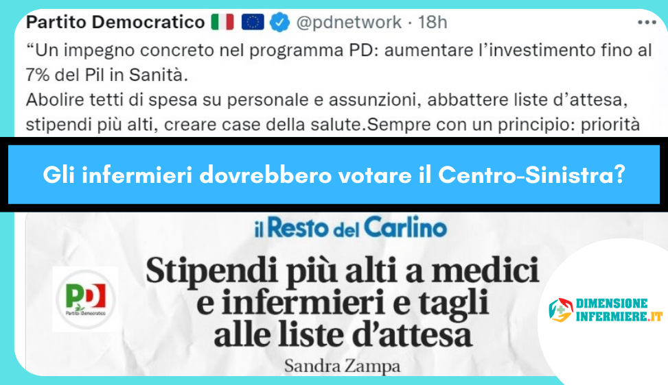 Speciale Elezioni: gli infermieri dovrebbero votare il Centro-Sinistra?