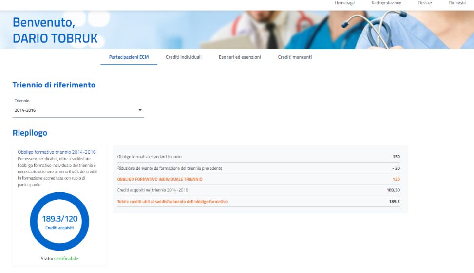Cogeaps: il portale per sapere quanti crediti ECM hai