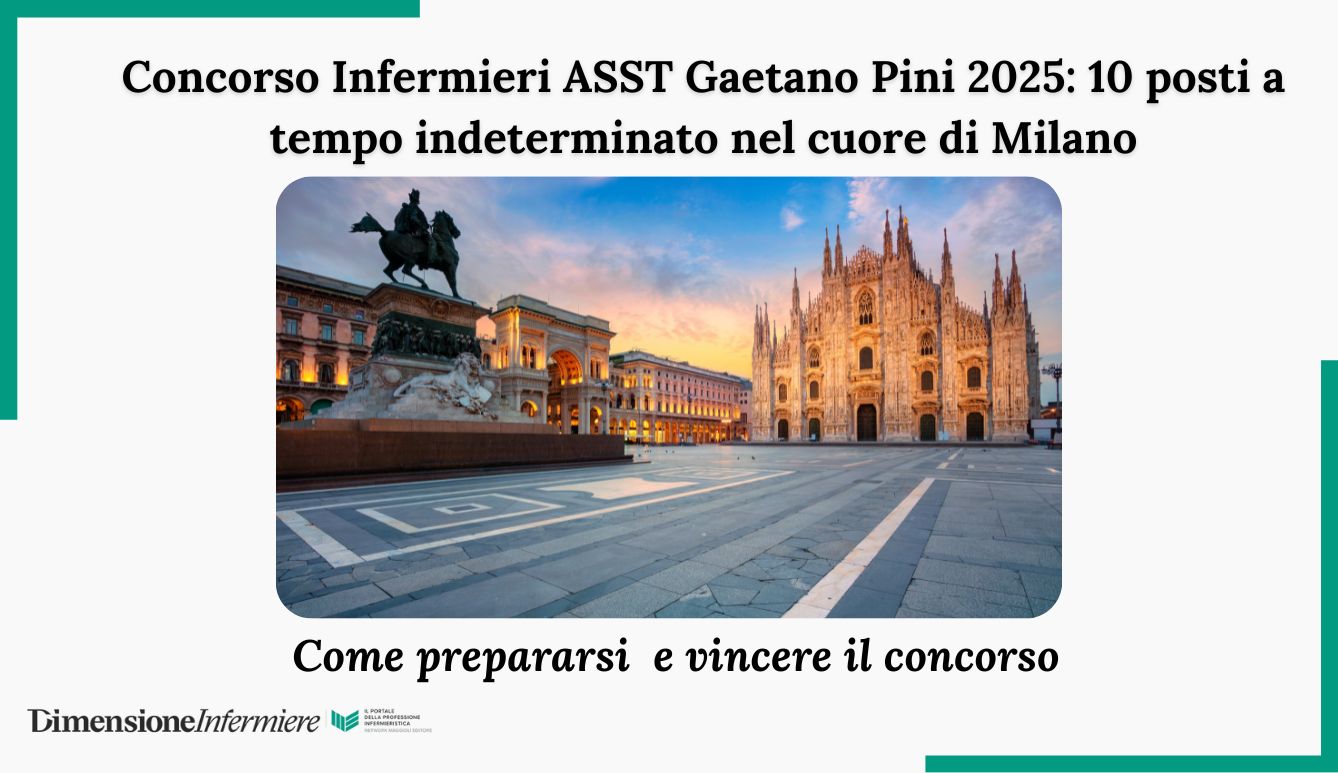 Concorso Infermieri ASST Gaetano Pini 2025: lavora a Milano